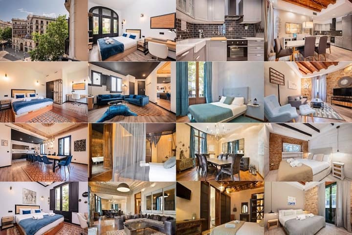 Comfy 16br Groupflat For 31 People In City Center! - Viladecans