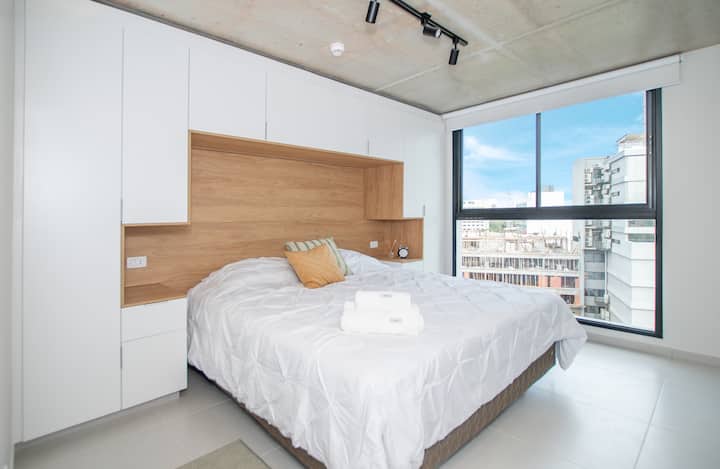 Modern 1br | Walk To Malls | Gym, Pool & City View - Asunción