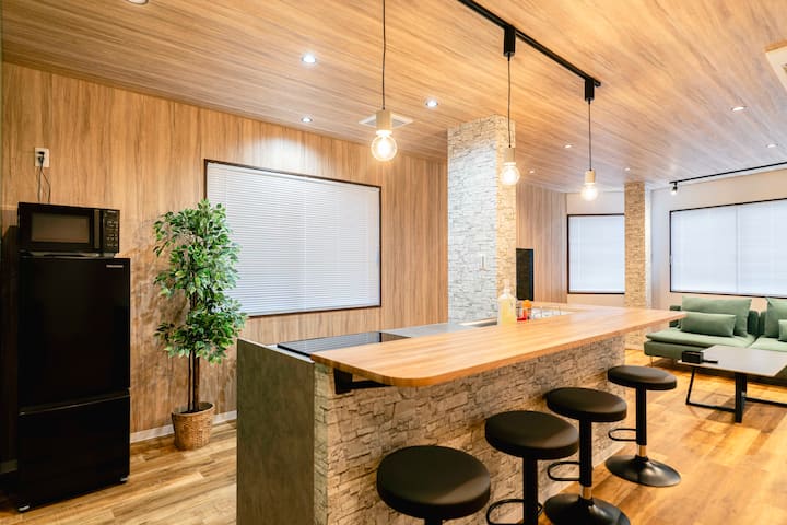 Jr/近鉄/地下鉄/ なんば・梅田・Usjにアクセス抜群/大阪観光に最適/ 貸切利用可能【Hq】 - Osaka