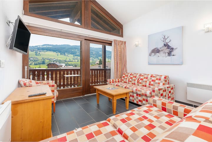Vue Panoramique Mont-blanc – Combloux - Sallanches