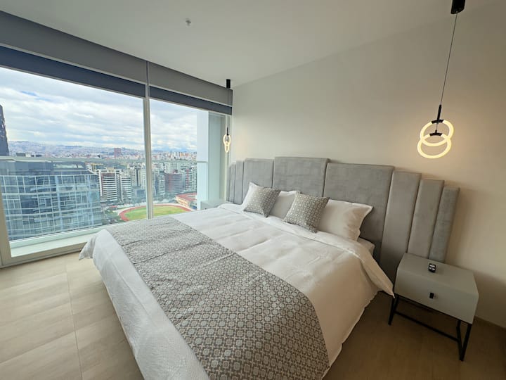 Nuevo Studio @Qanvas - Piso 20 - Vista La Carolina - Quito (Ecuador)