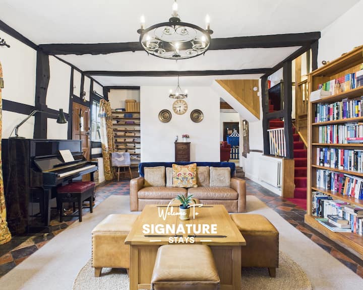 Ledbury Retreat | Luxury Stay | Hot Tub |Sleeps 12 - Ledbury