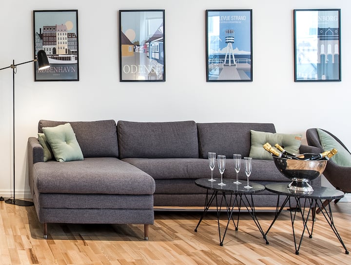 *New Best Location City Luxury 5* Prof Cleaning* - Copenhagen