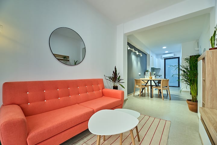 Chic New 2-br, El Grao Maritime District. Valencia - Valencia