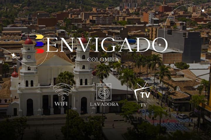 New Apt+parking+wifi+laundry+work ÁRea@envigado - Itagüi