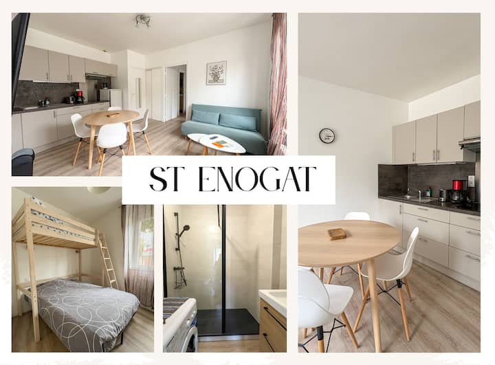 Charmant T2 Rdc Dinard Proche Plage Et Commerces - Saint-Briac-sur-Mer