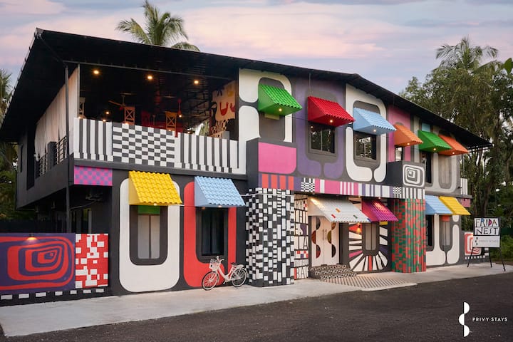 Frida Nest- Privy Stays, Alibag W/7rooms And Pool - Alibag