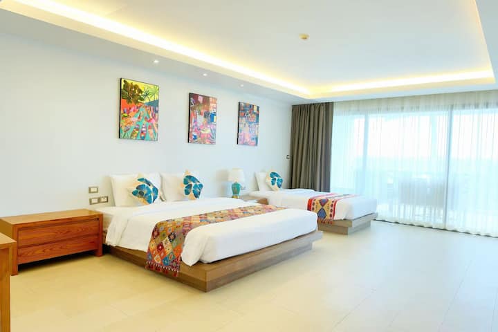 日出海景房/管家服务/家庭出行/公共健身房/无边泳池/海边酒吧/餐厅/近普吉老街/超大阳台/8833 - Ko Yao Noi