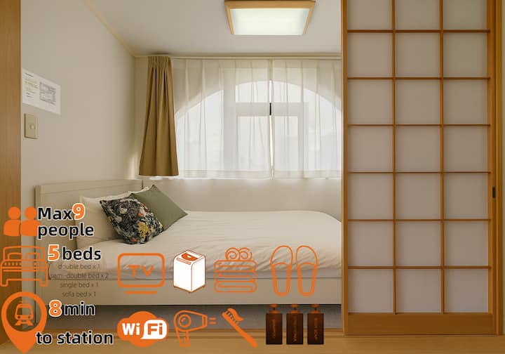 501室/5階/エレベーターあり/電車で1駅・約3分で池袋に直通/wifi完備/椎名町駅から徒歩8分 - Shinjuku City