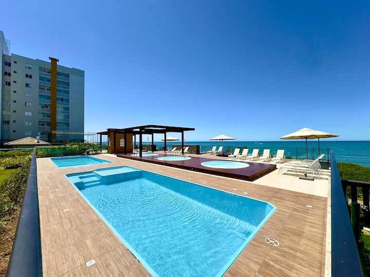 Vista Mar Piscina Churrasqueira E Conforto -V706t9 - Barra Velha
