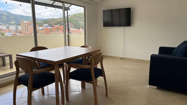 Comodo Apartamento Con Terraza Privada - Sogamoso