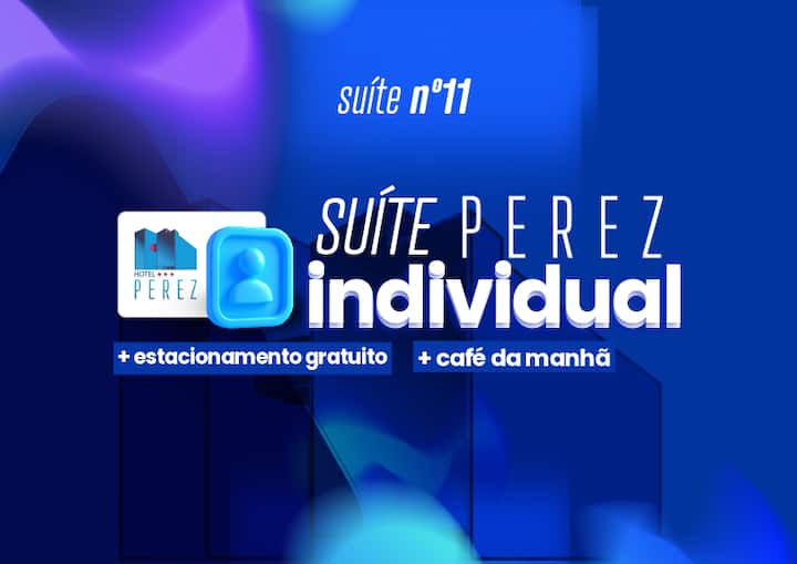 Suíte Nº 11- Individual Do Hotel Perez - Pouso Alegre