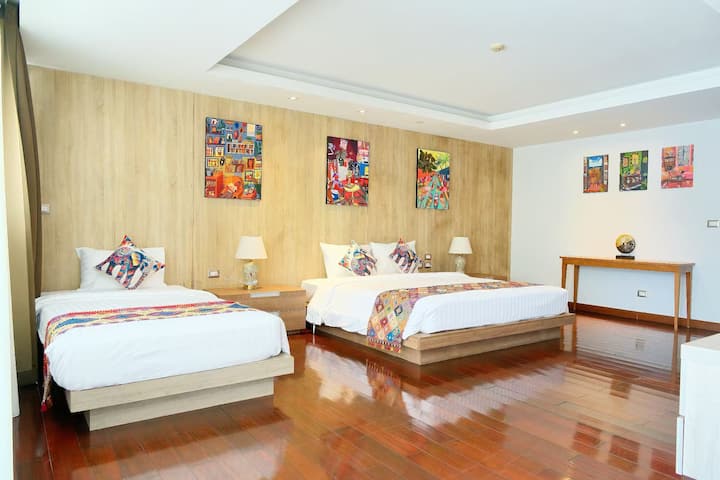 私人泳池/超大双床/私人庭院/私人沙滩/管家服务/公共健身房/泳池酒吧/浪漫海滨/近普吉镇/6636 - Ko Yao Noi