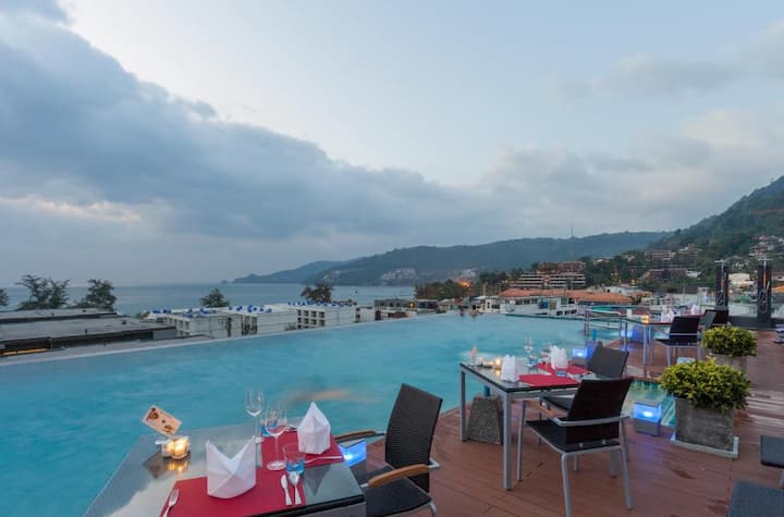 *1 Br Condo Sleeps 3 Infinity Pool Near Beach C197 - Patong Beach