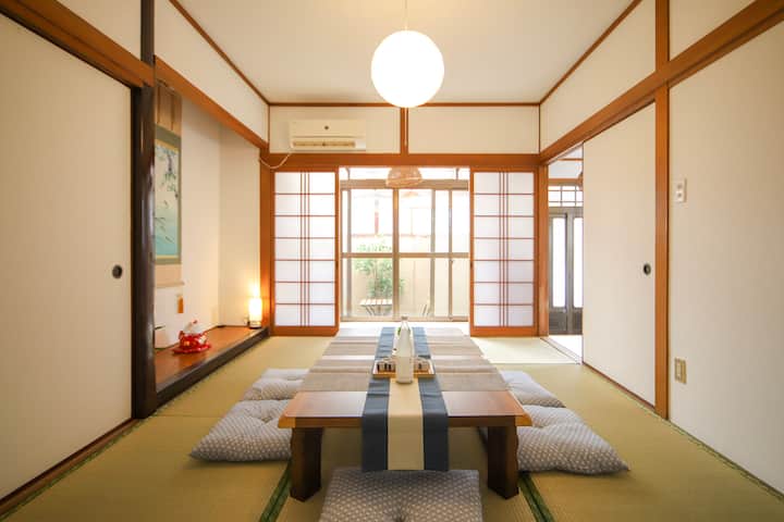 '博多駅1駅'福岡空港25分|和風古民家貸切|11名|wabi-sabi Hakata House - Fukuoka