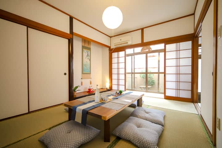 '博多駅1駅'福岡空港25分|和風古民家貸切|11名|wabi-sabi Hakata House - Fukuoka Prefecture, Japan