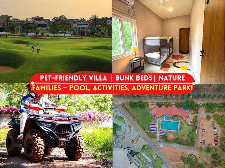 3bhk Kids & Pet-friendly Villa! Nature, Dining - Nandi Hills