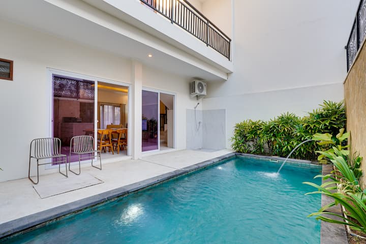 Relaxing 2br Villa Taman Seminyak 52 Private Pool - Denpasar