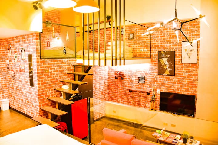 Wowloft@ximending#14 Brandnew Mrt Loft Space(1~8) - Taipei