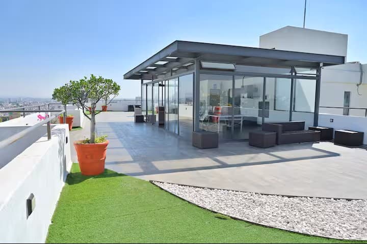 Chapultepec, Private Patio With Grill, Pool, Wifi. - Guadalajara