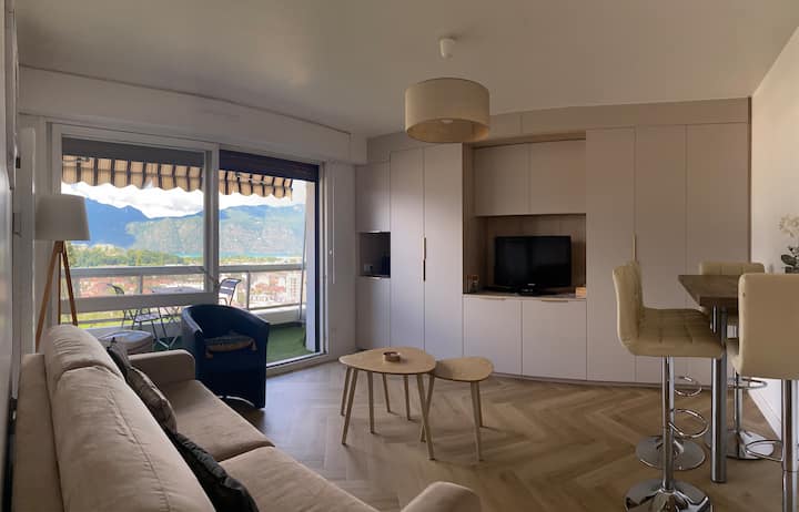 Appartement Centre Ville Vue Lac - Aix-les-Bains
