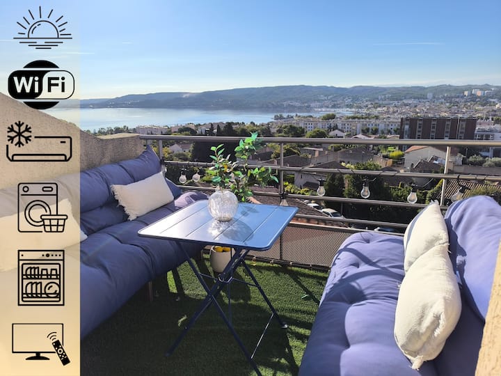 Panorama Sur L'étang - Martigues