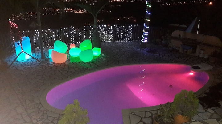 Studio Climatisé, Piscine Et Vue Exceptionnelle! - La Réunion