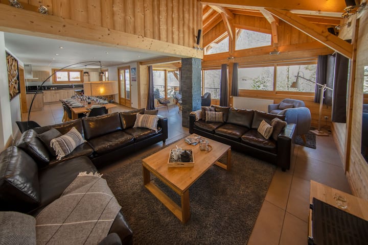 Neues Chalet Mit Whirlpool In Der Nähe Der Pisten Und Des Zentrums Von Morzine - Les Portes du Soleil