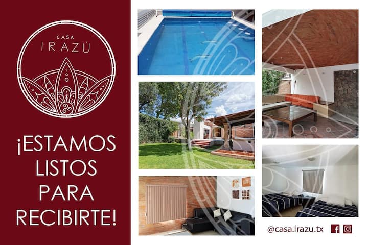 Quiet And Spacious House With Pool - Tequisquiapan
