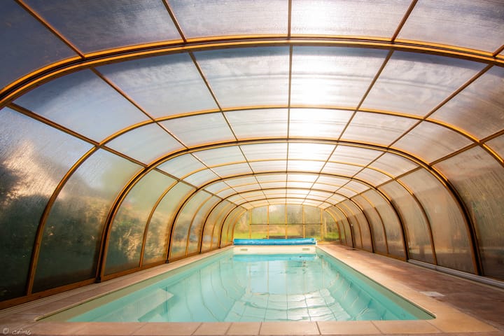 Ty Lou, Spa, Sauna, Piscine Chauffée Toute L'année - 法國