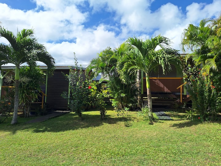 Dinecolibri "Loulou"charmant Petit Bungalow Créole - Guadeloupe