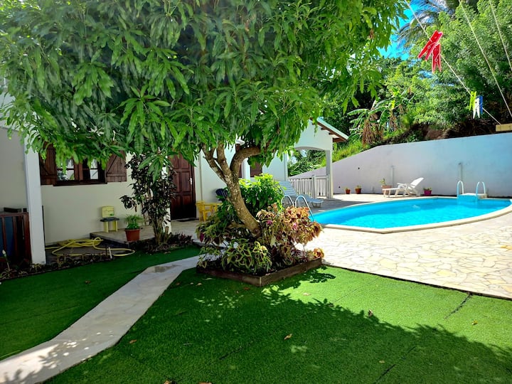 Piscine Privée - Jusqu'à 15 Personnes (7 Chbres) - Guadeloupe