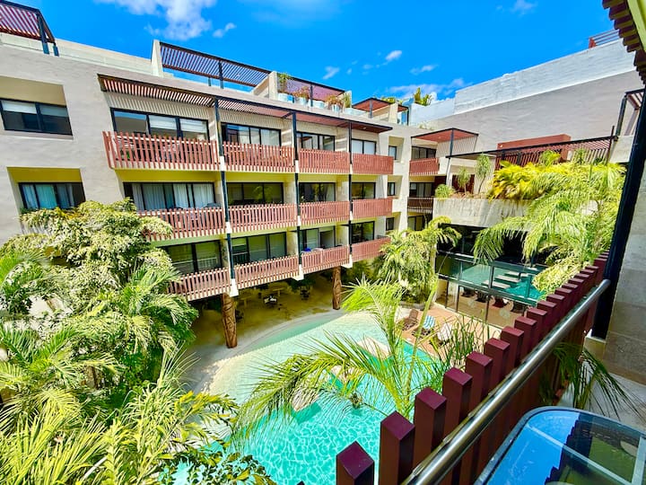 Modern Condo Super Central With Pool And 150 Megas - Playa del Carmen