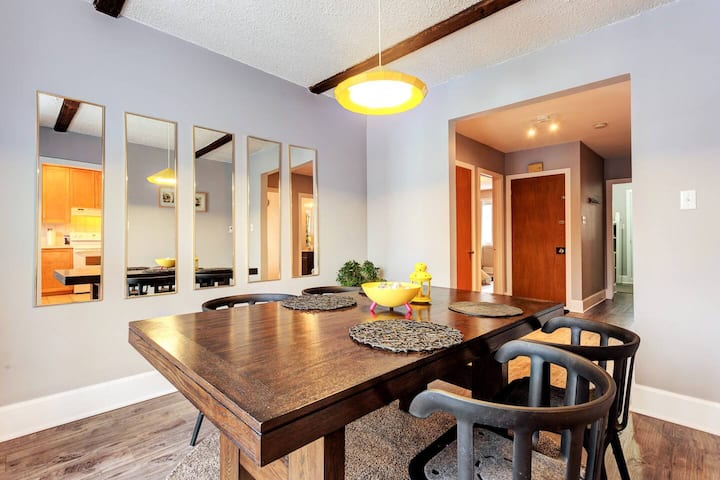 Spacieux 2 Ch+bureau Proche Universités & Travail - Montreal