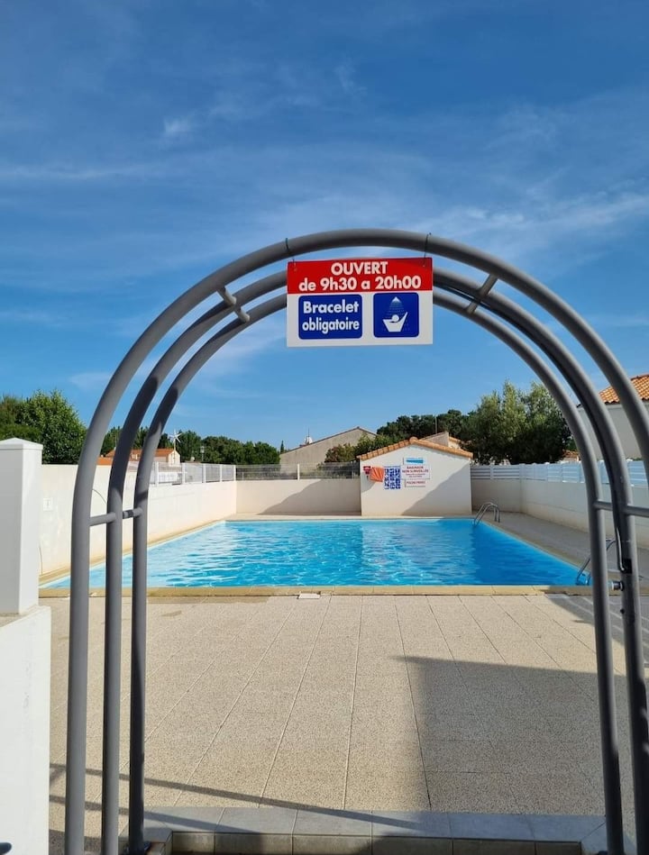 Maison Dans Résidence Piscine Juillet Et Août. - La Tranche-sur-Mer