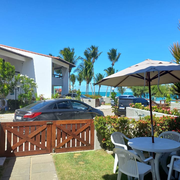 Casa Pé Na Areia,4 Quartos Em Condomínio Exclusivo - Praia dos Carneiros