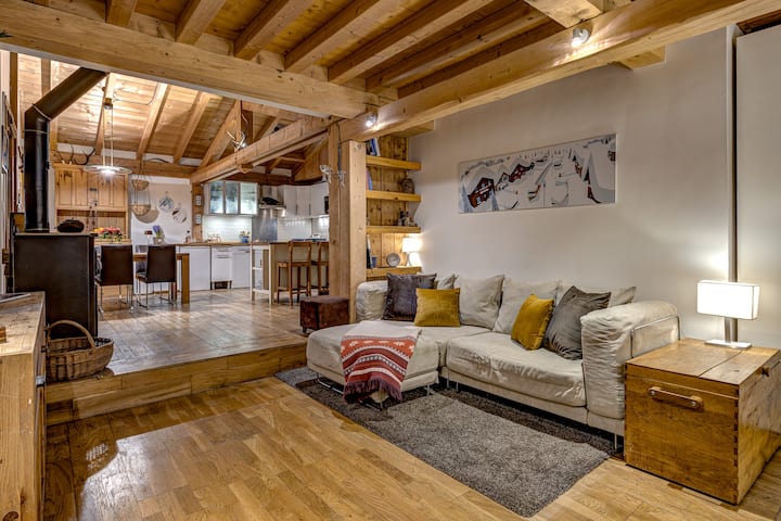 Tiki Lodge; Sauna, Jacuzzi, Fire Place & Parking - Chamonix-Mont-Blanc