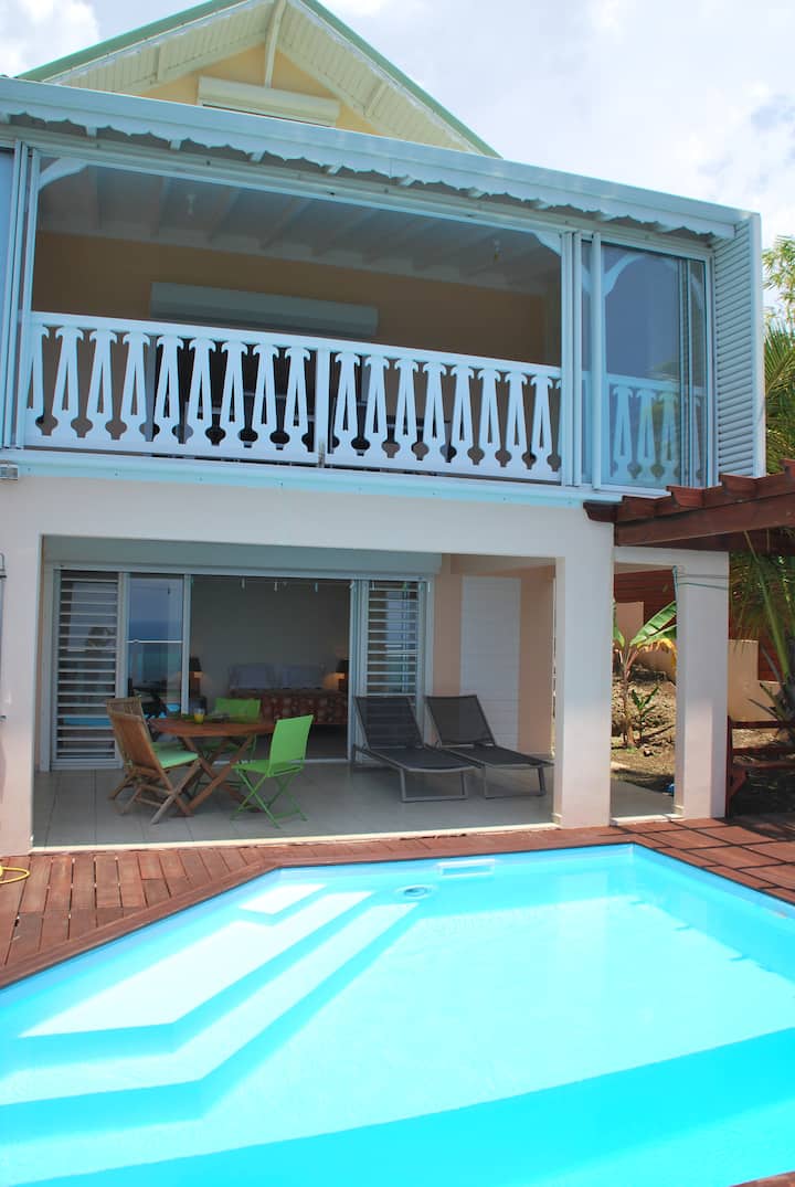 2 Villas Nature Et Alizés Vue Sur Mer, Lagon, Iles - Guadeloupe
