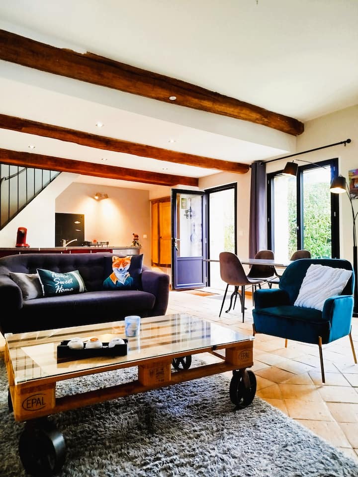 Gîte Avec Jardin Et Parking | Senlis Crépy Astérix - La Mer de Sable