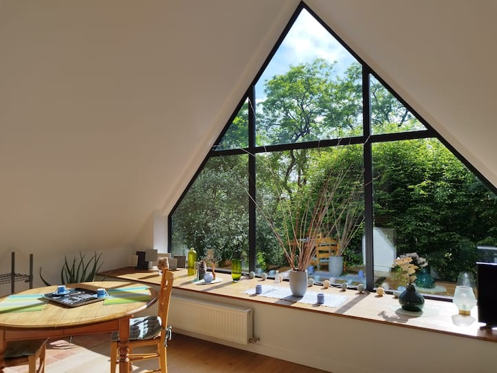 Loft Vue Magnifique, Calme, Prox. Parc Expo Rennes - Bruz