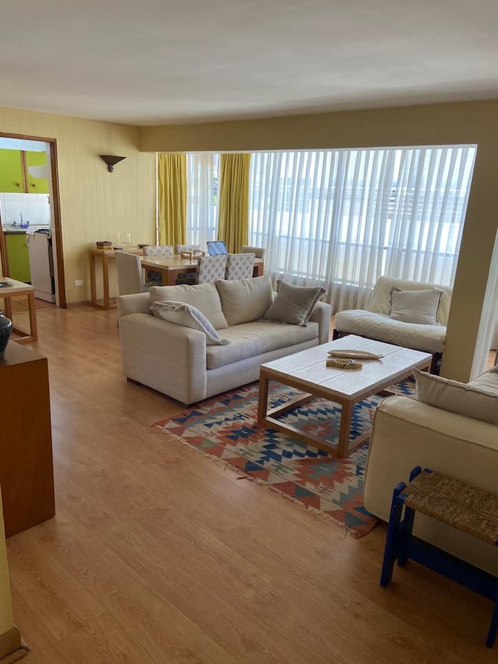 Comodo Y Amplio Depto, Para Familia O Parejas. - Viña del Mar