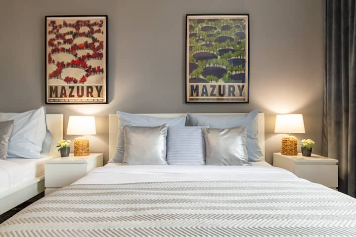 2bedrooms Quiet Apt. With Balcony Center Old Town - Kraków