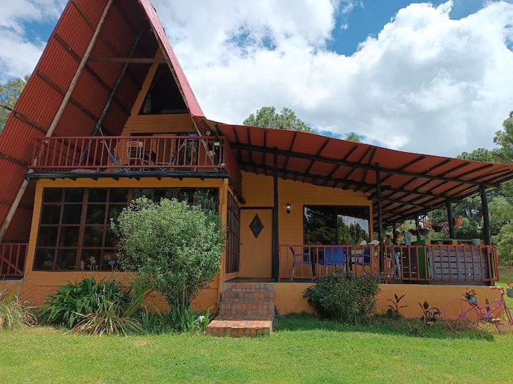 Chalets Amarelo Familiar - Sesquilé