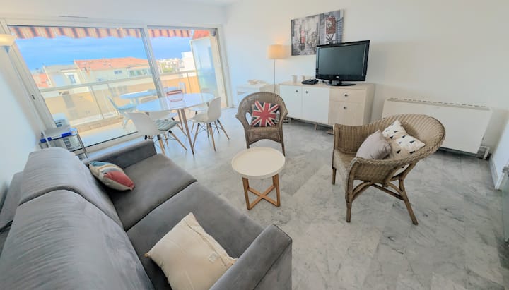 Appartement Central Avec Terrasse Plein Sud - Juan-les-Pins