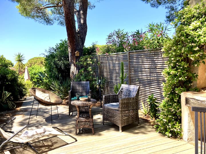 Joli Mas Avec Jardin. Plage + Piscine à 5mn à Pied - La Croix-Valmer