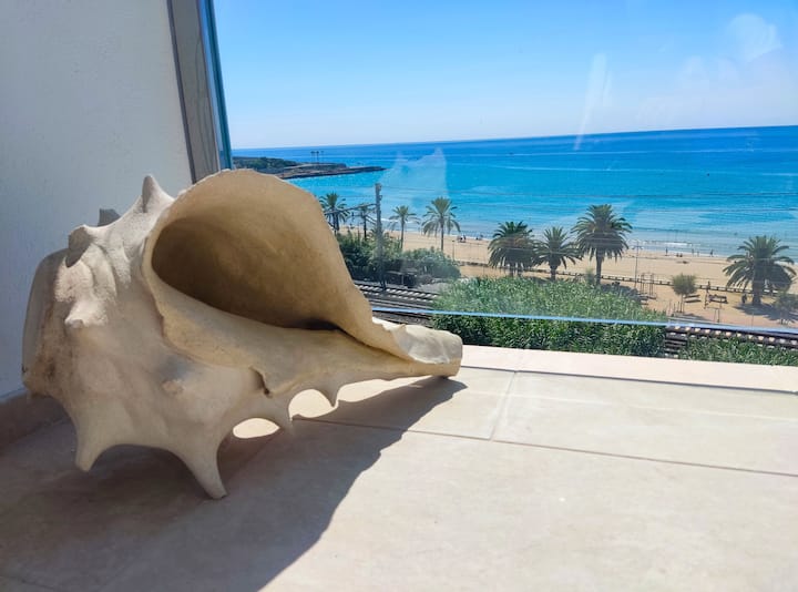 New!!! Tarraco City - Beachfront Apartment - Tarragona