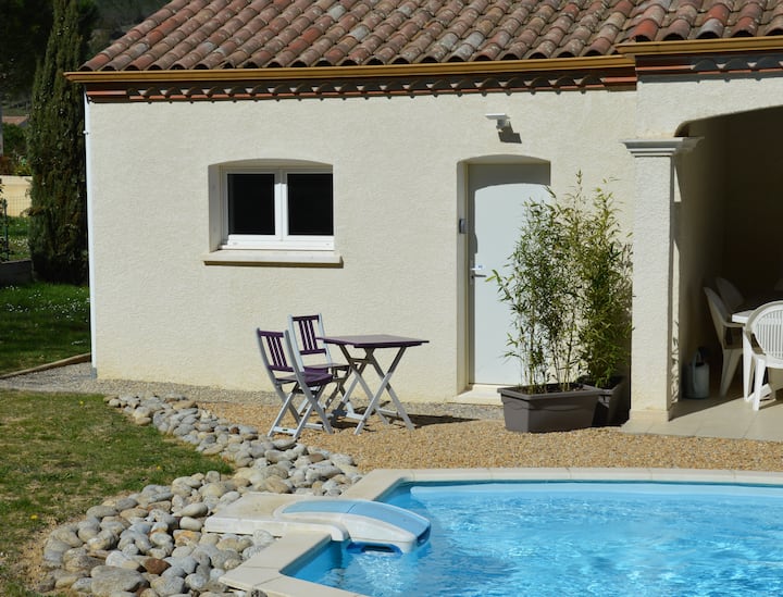 🌴🕶 La Douce Parenthèse  Piscine ⛱🥂 Jardin - Aude