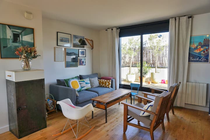 Duplex 3 Chambres Terrasse Proche Paris - Issy-les-Moulineaux