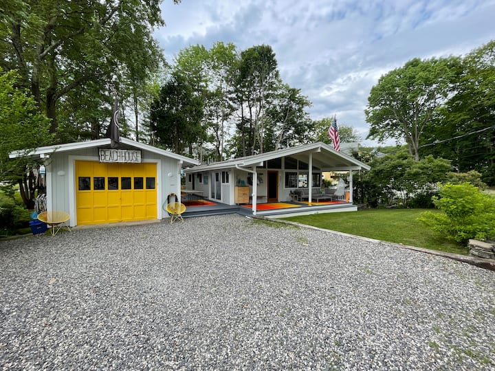Walk To Beach-renovated Midcentury Gem In Ogunquit - 奧甘奎特