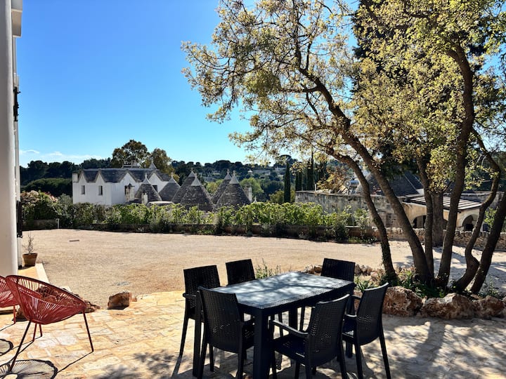 Garden Terrace With View On The Trulli - Fasano